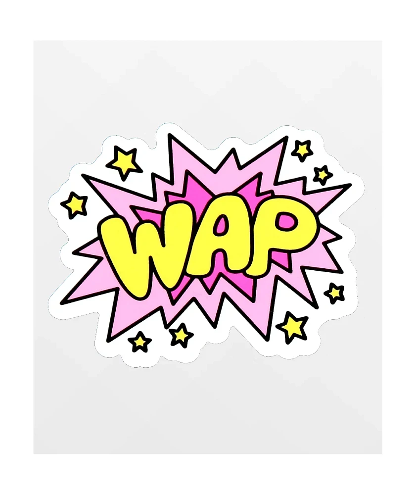 Stickie Bandits WAP Comic Sticker | Hamilton Place