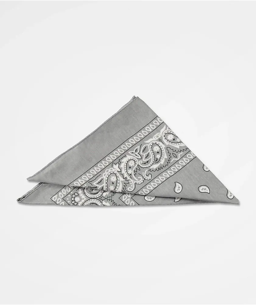 Stone + Locket Classic Grey Bandana | Hamilton Place