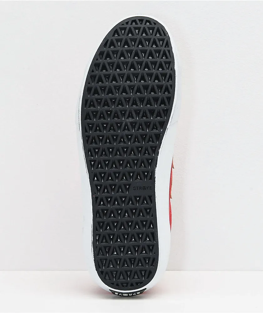 Straye Logan Flame Red Suede Skate Shoes at Mall of America® in ...