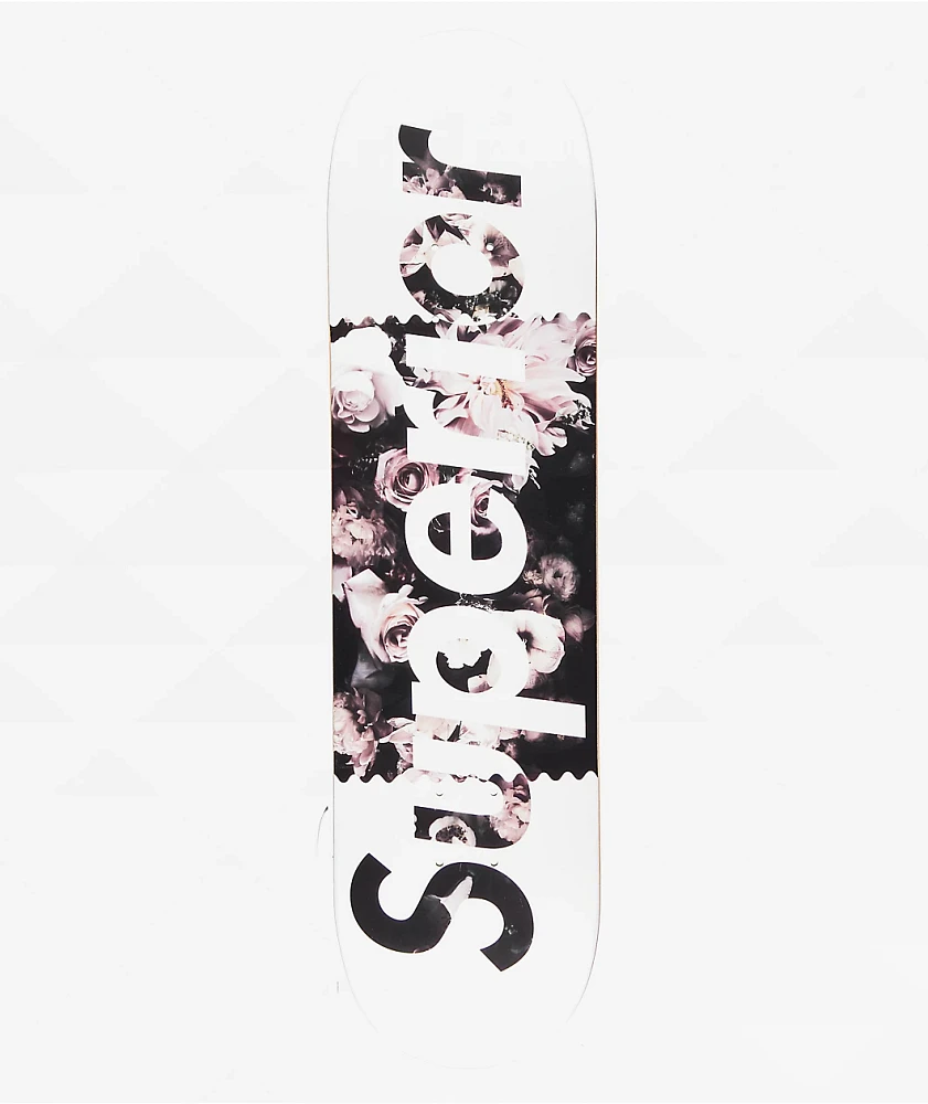 Superior Floral Black & White 8.0" Skateboard Deck | Mall of America®