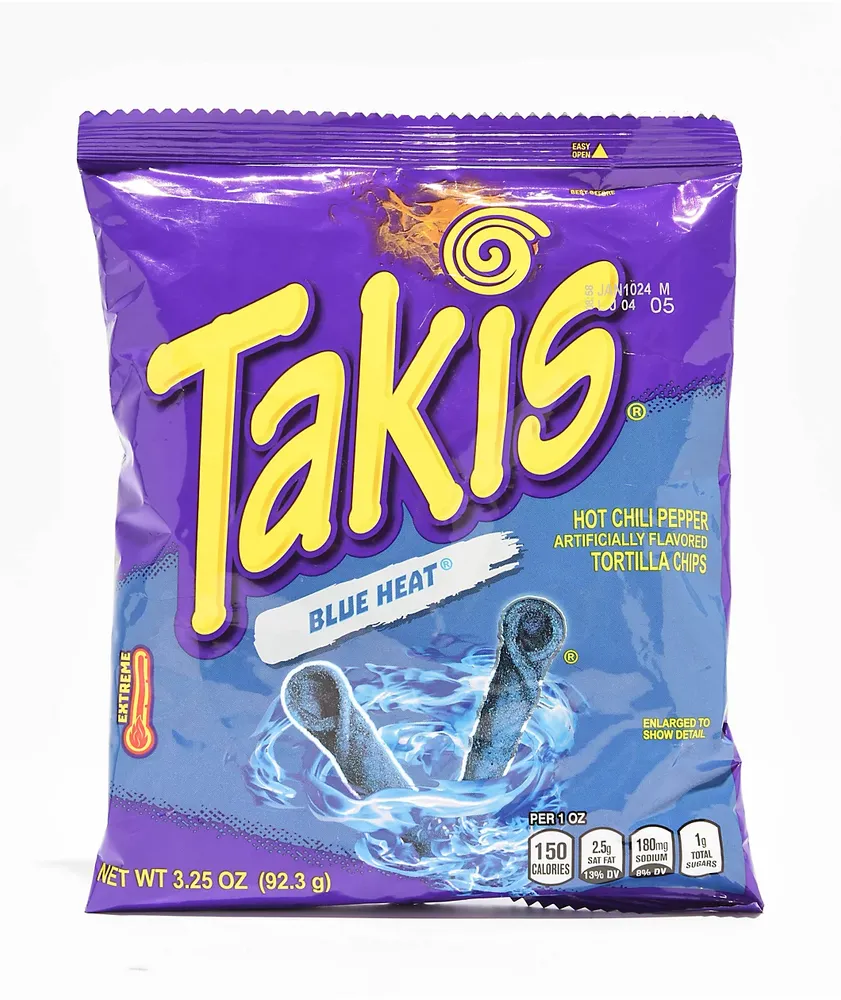 Takis Blue Heat Rolled Tortilla Chips | Plaza Las Americas