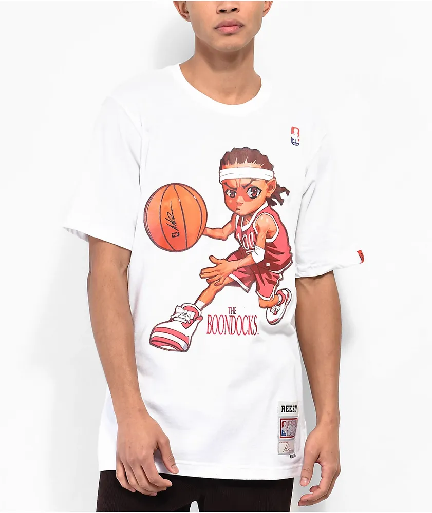 Boondocks The Boondocks Basketball Riley White T-Shirt | Hamilton Place