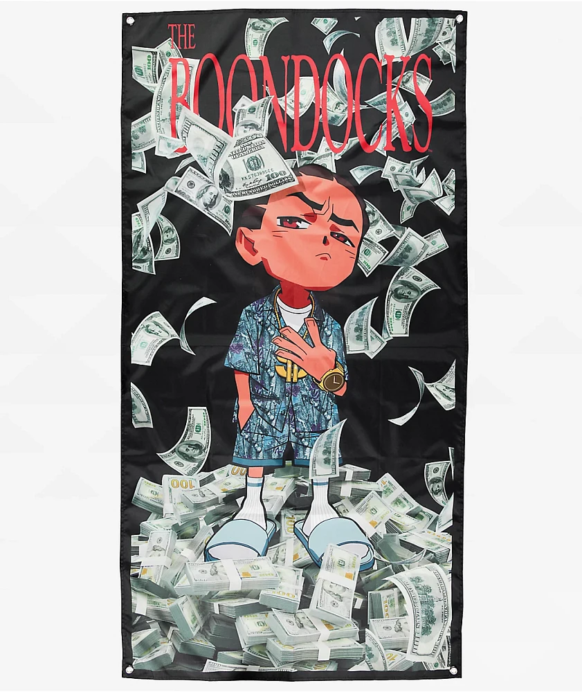 Boondocks The Boondocks Riley Rain Banner | Hamilton Place