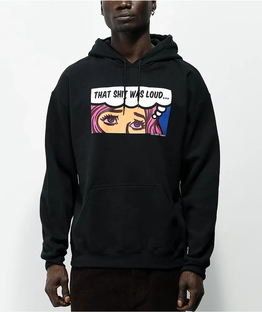 The High & Mighty Loud Black Hoodie | Hamilton Place