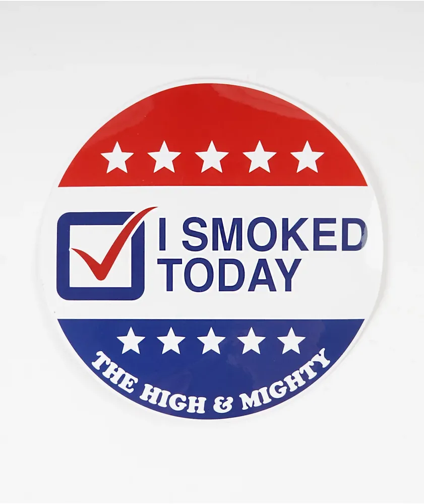 The High & Mighty Presidential Sticker | Hamilton Place