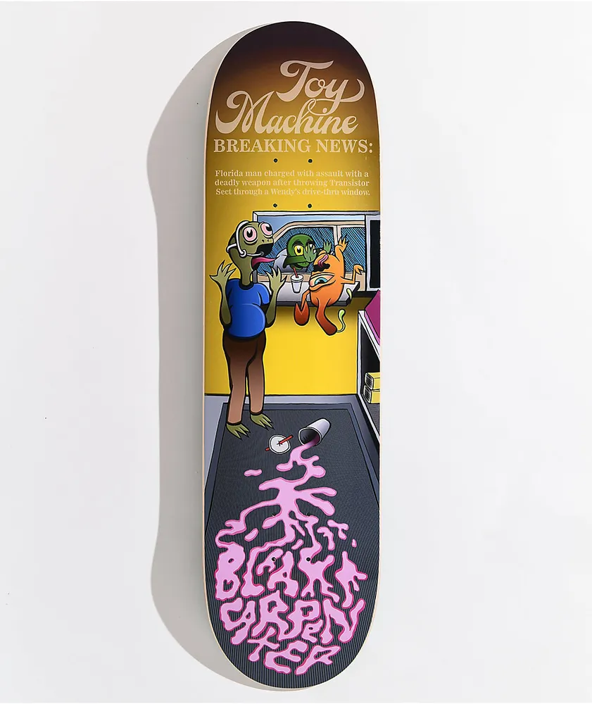 Toy Machine Carpenter Drive Thru 8.5" Skateboard Deck | Hamilton Place