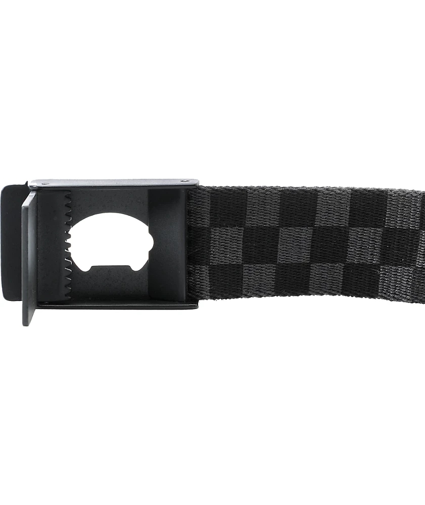 Vans Deppster Black & Charcoal Checkered Belt at Mall of America® in ...