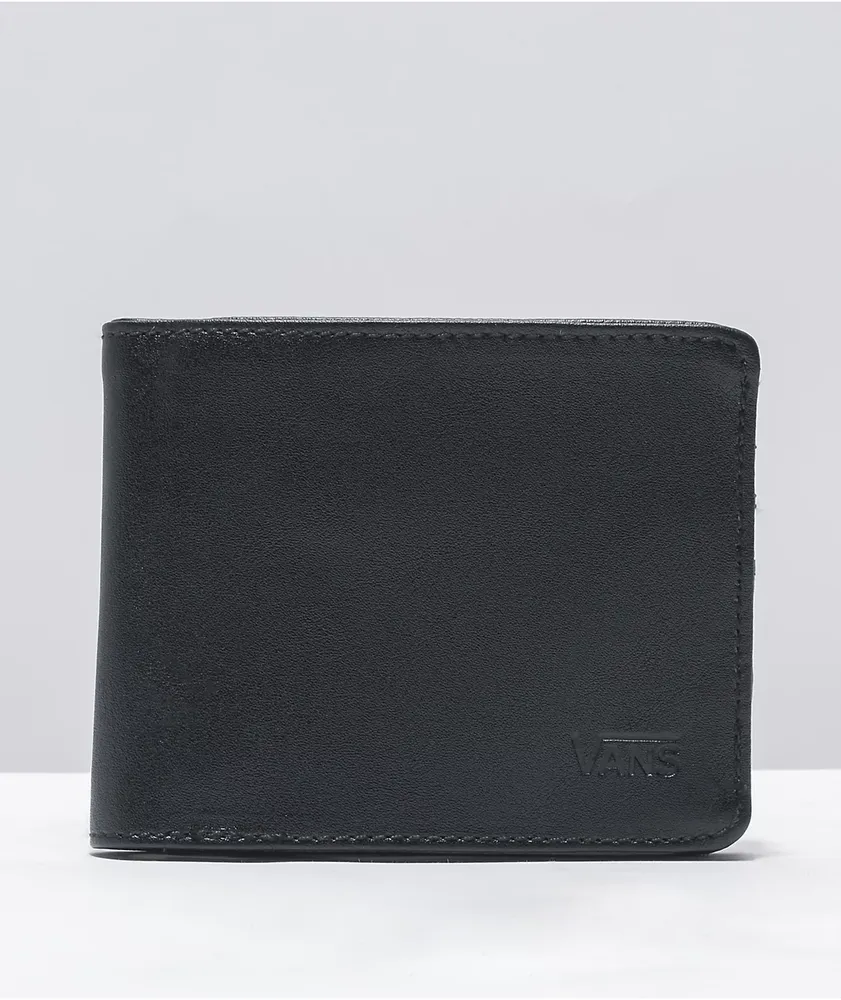 Vans Drop V Black Bifold Wallet | Hamilton Place