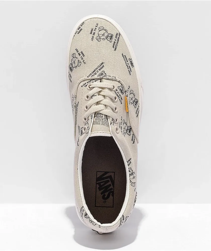 Vans Era World Code Oatmeal & Marshmallow Skate Shoes | Mall of America®