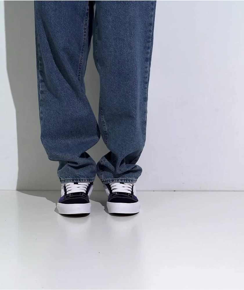 Vans Knu Skool Navy Blue Skate Shoes | Mall of America®