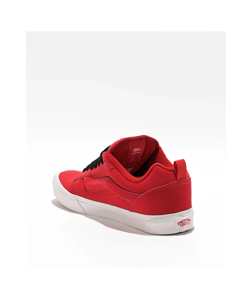 Vans Knu Skool Red & Black Skate Shoes | Mall of America®
