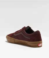 Vans Old Skool Maroon & Gum Skate Shoes | CoolSprings Galleria