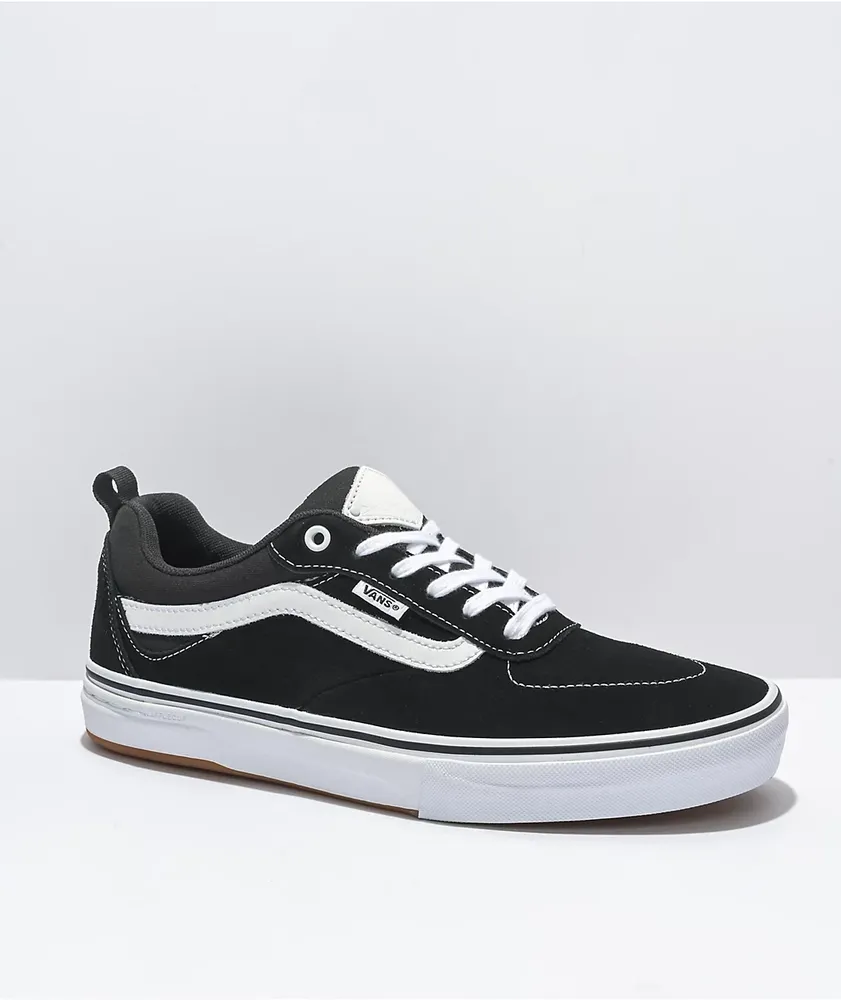 Vans Skate Kyle Walker Black, White & Gum Skate Shoes | Hamilton Place