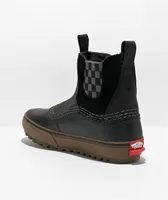 Vans Standard Mid MTE Black & Gum Chelsea Boots | Hamilton Place