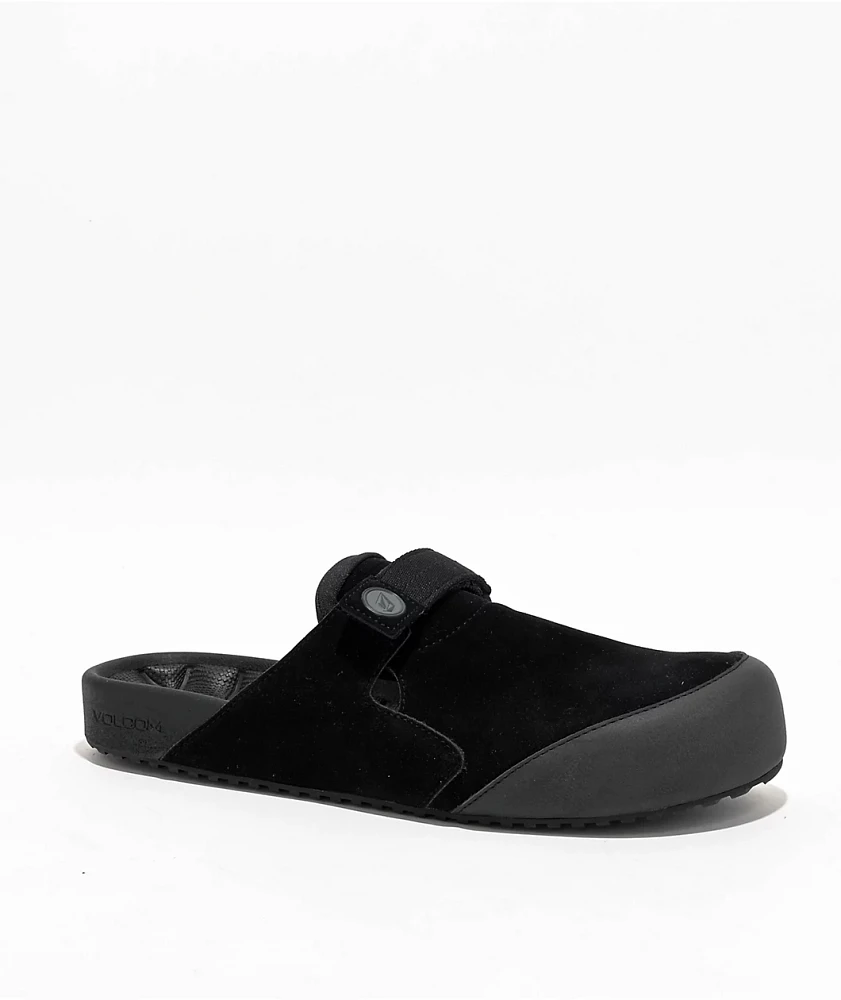 Volcom Stone Clogger Black Slide Sandals | Coquitlam Centre