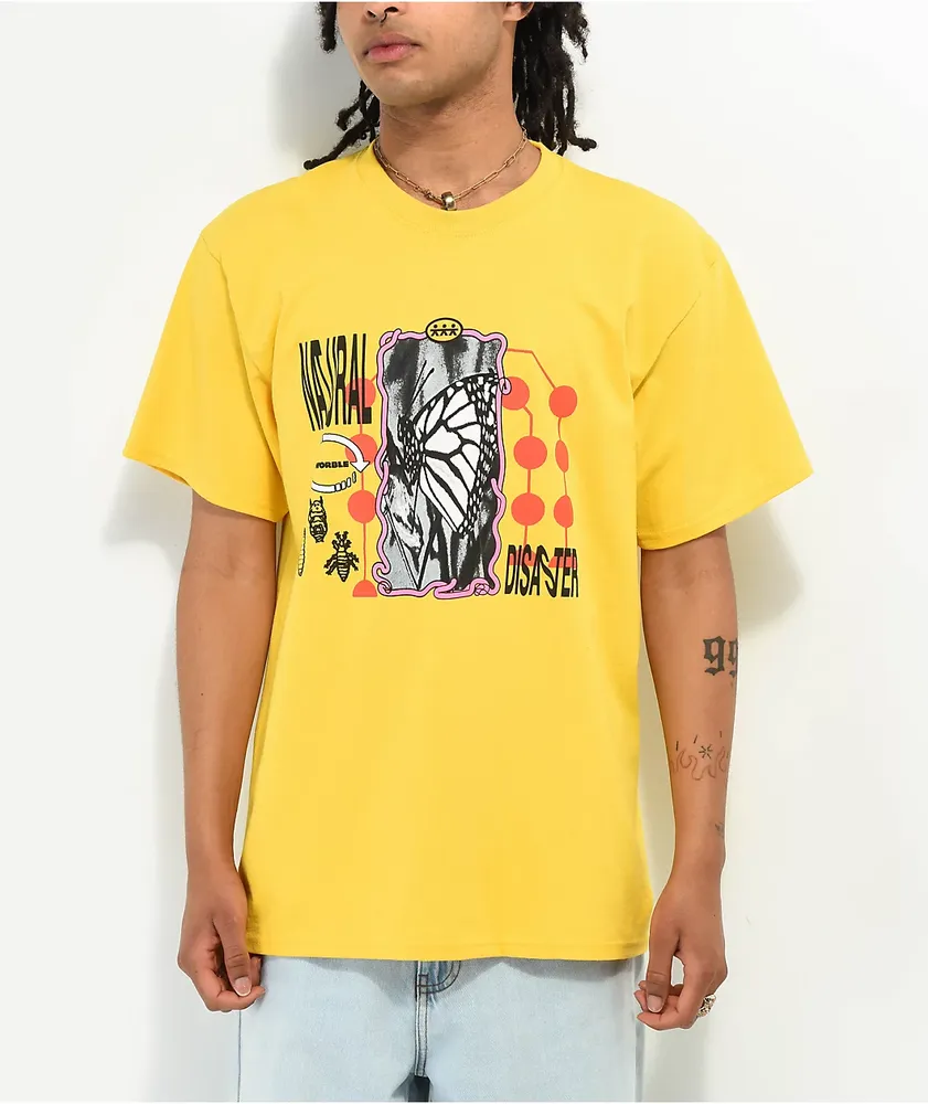 WORBLE Natural Disaster Yellow T-Shirt | Hamilton Place