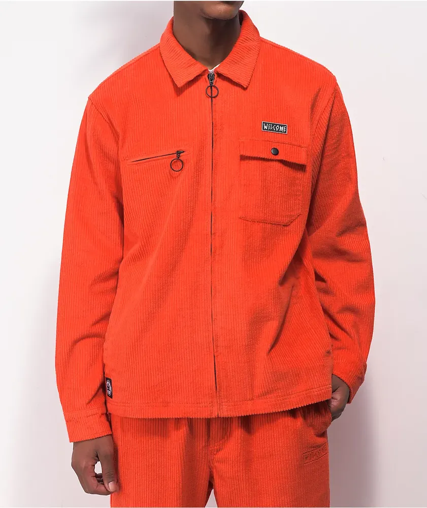 Welcome Hydra Pumpkin Corduroy Jacket | Hamilton Place
