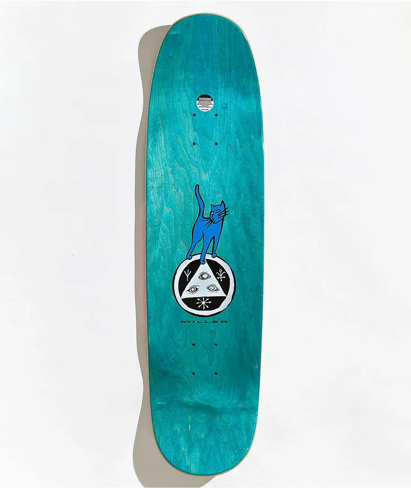 Welcome Miller Left Eye On Cat Blood 8.75" Skateboard Deck | Mall of ...