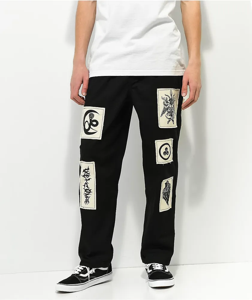Welcome Volume Black Elastic Waist Pants | Mission Valley Welcome Volume Black Elastic Waist Pants | Mission Valley
