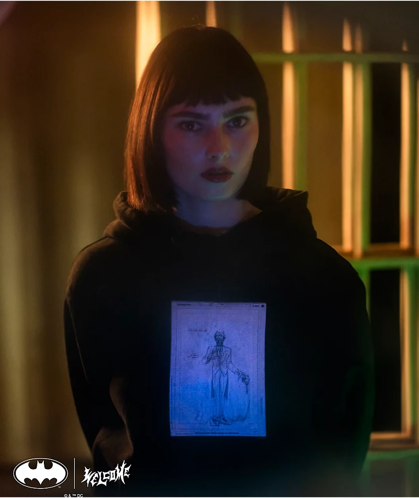 Welcome x Batman Devil Horns Black Hoodie | Mall of America®