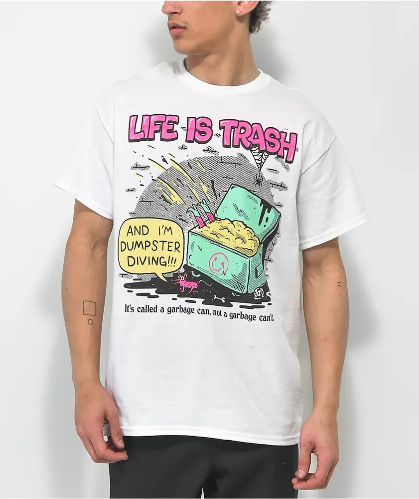 Wizard of Barge Life is Trash White T-Shirt | Hamilton Place