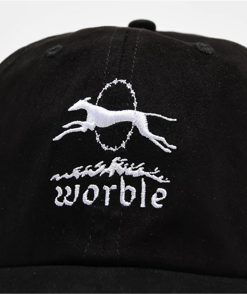 Worble Bad Lou Black Faux Suede Snapback Hat at Mall of America® in Bloomington, MN
