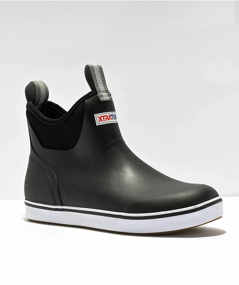 XTRATUF Black Ankle Deck Boots | Hamilton Place