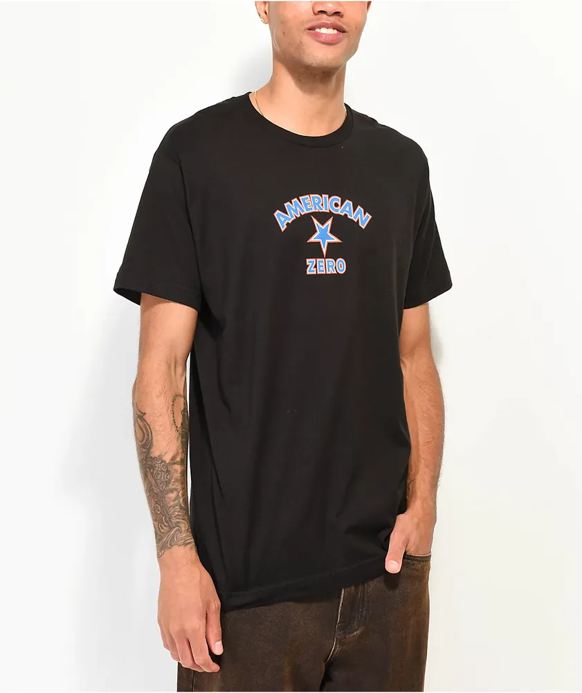 Zero American Black T-Shirt | Hamilton Place
