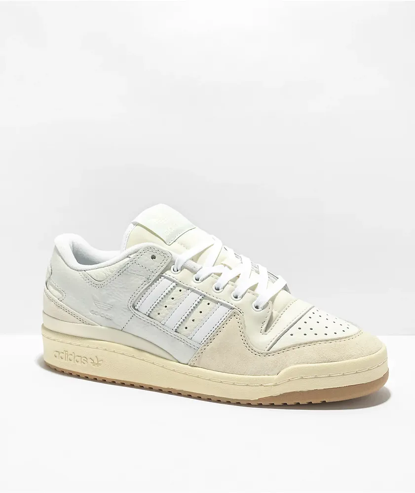 Adidas Forum 84 Low ADV White & Cream Shoes | Hamilton Place