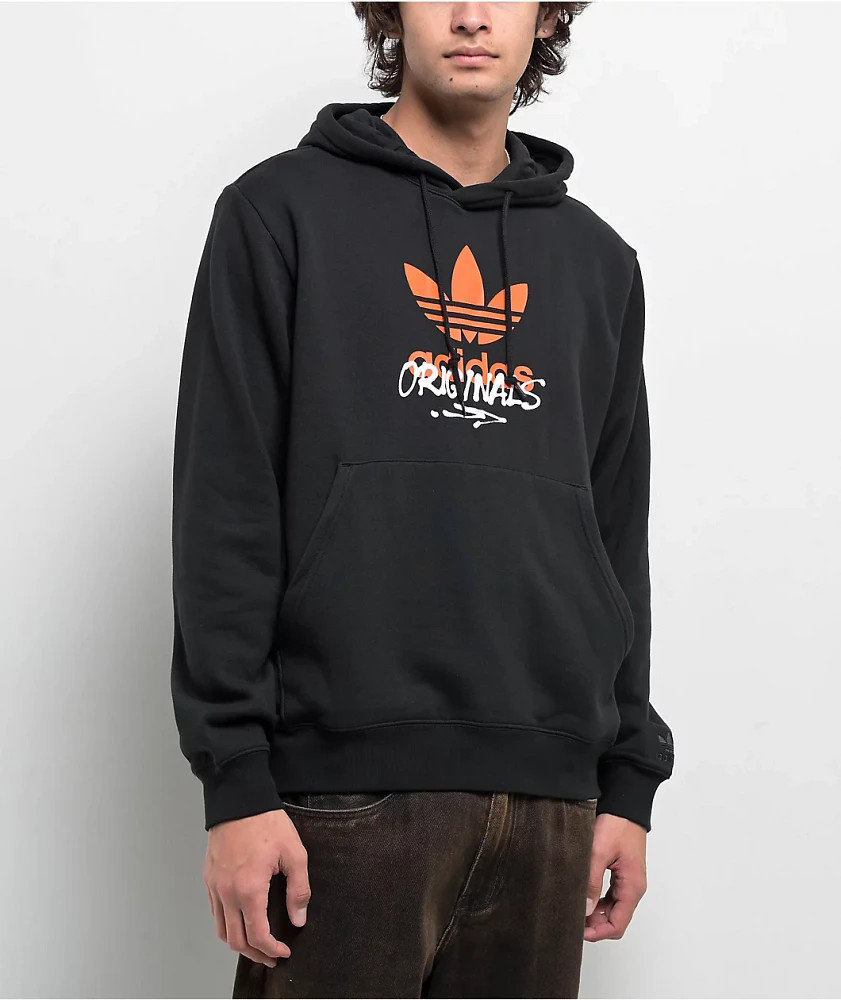 Adidas Originals Trefoil Street Black Hoodie | Mall of America®