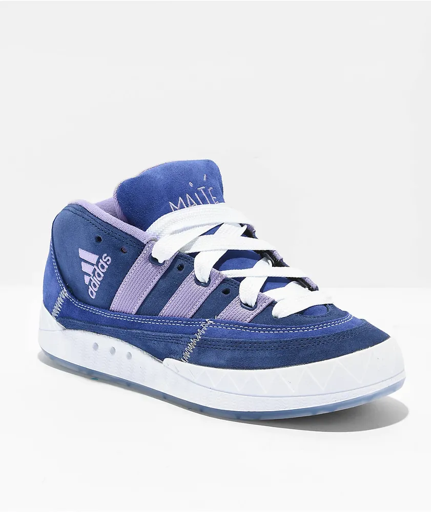 Adidas x Maite Steenhoudt Adimatic Mid Victory Blue & Magic Lilac Skate ...