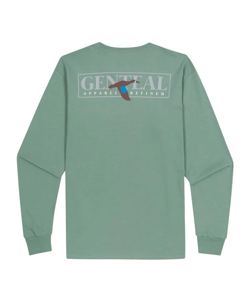 GenTeal - Cotton Logo Long Sleeve Tee Silhouette | CoolSprings Galleria