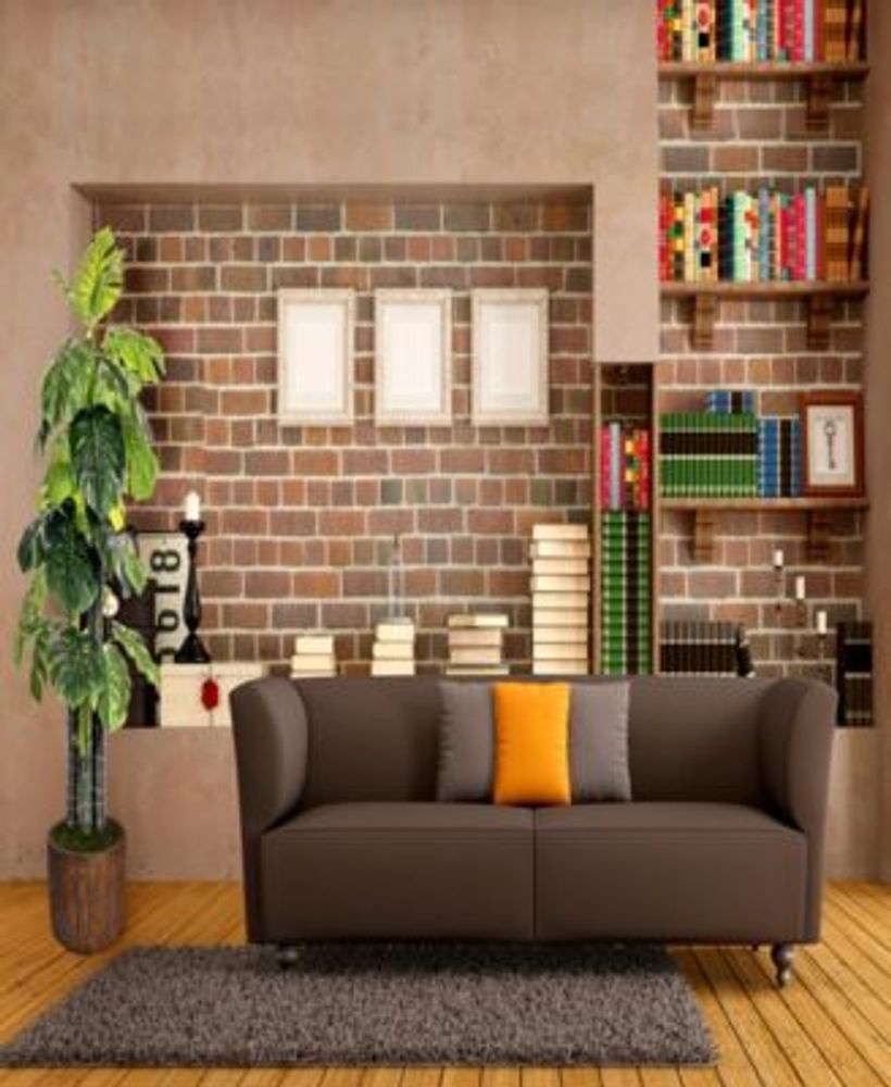 Vintage Home 76.8" Tall door Monstera Ceriman Artificial Indoor ...