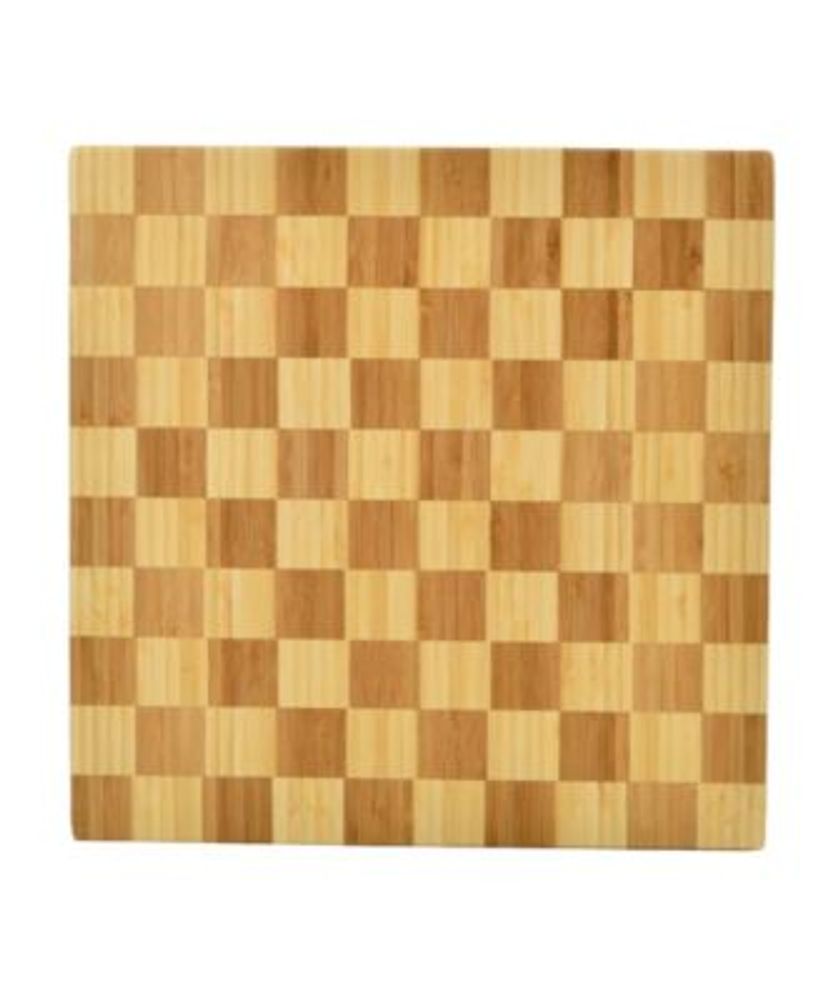 Picnic At Ascot Bamboo Checker Board Design Butcher Block Cheese Board ...
