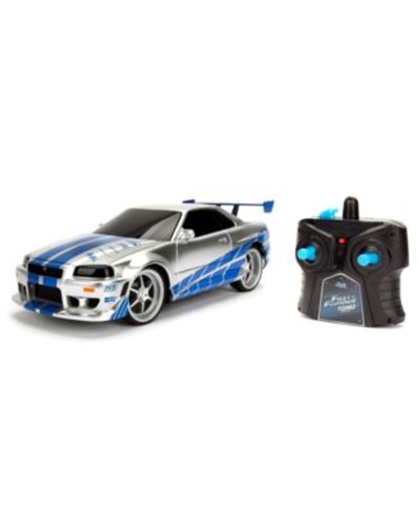 Jada Toys Fast and Furious 1:24 Scale Remote Control, Nissan Skyline ...