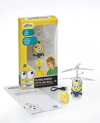 WOW! Stuff Minions Rise of Gru Flying Otto Heliball Jetpack Toy | Mall ...