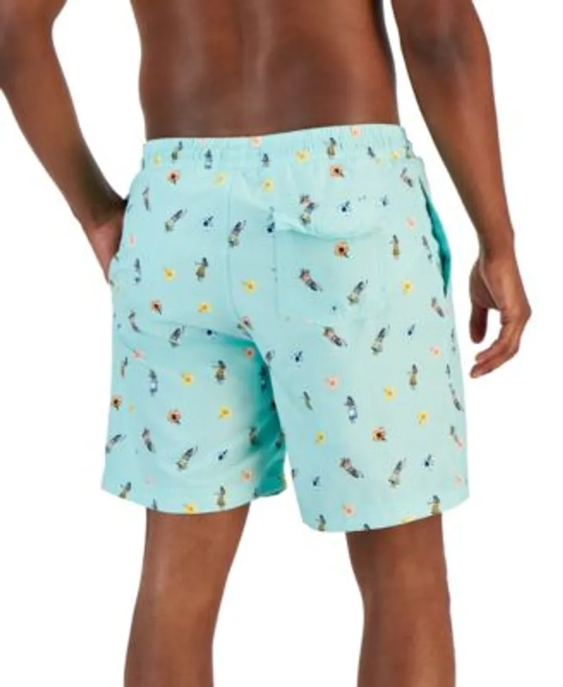 Club Room Men's Momo Hula Swim Trunks, Created for Macy's | Mall of ...