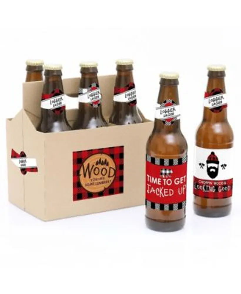 Big Dot of Happiness Lumberjack - Channel the Flannel Party Decor - 6 ...