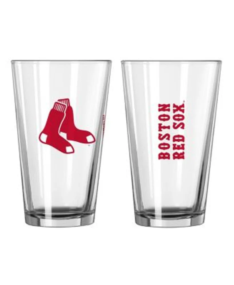 Logo Brands Boston Red Sox 16 Oz Team Wordmark Game Day Pint Glass ...