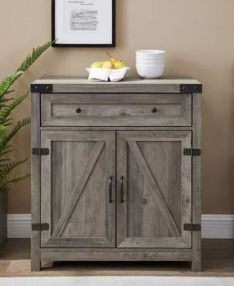 Walker Edison Farmhouse Barn Door Accent Cabinet | Mall of America®