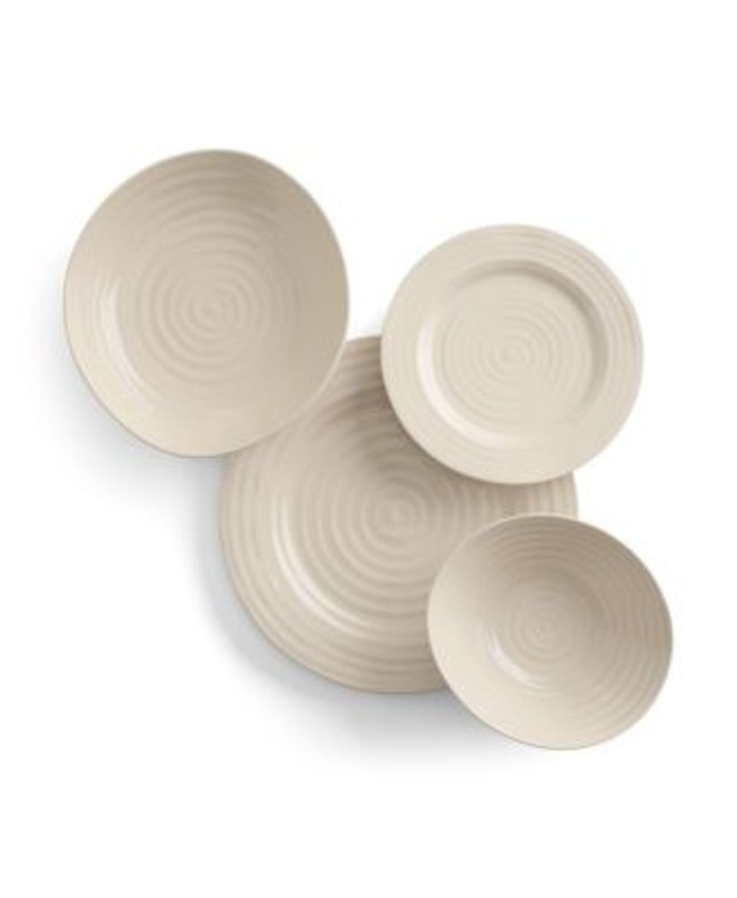 Portmeirion Sophie Conran Pebble 16-PC Dinnerware Set, Service for 4 ...