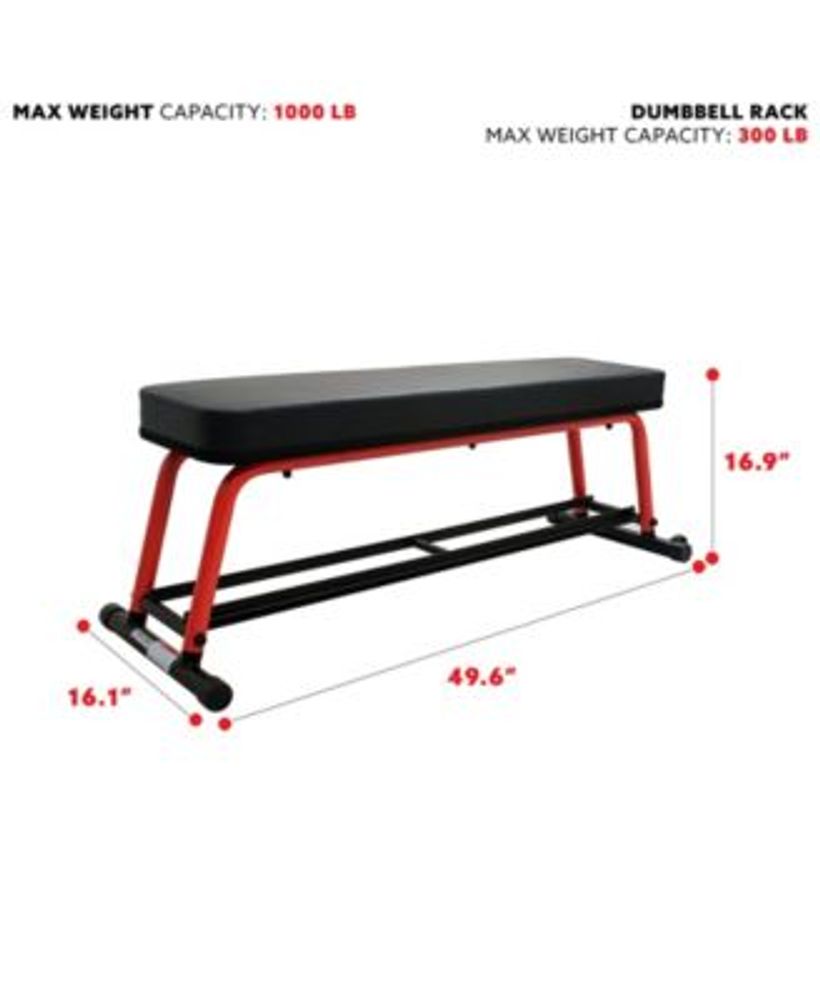 Sunny Health & Fitness Power Zone Strength Flat Bench | Mall of America®