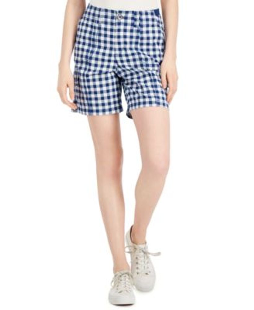 Style & Co Petite Gingham Cargo-Pocket Shorts, Created for Macy's | Mall of America®