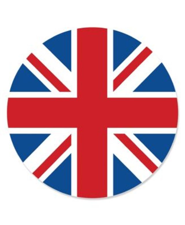 Big Dot of Happiness Cheerio, London - British UK Party Circle Sticker ...