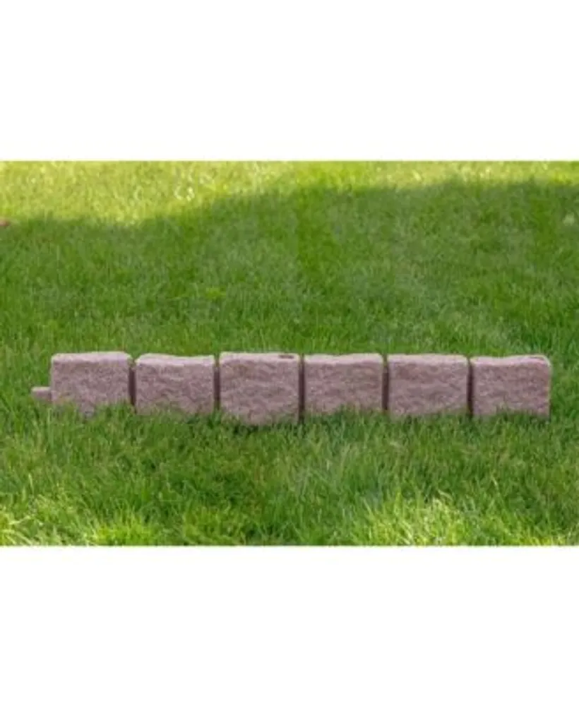 Garden Elements True Form Decorative Flex-Wall Resin Edging 4ft | Mall ...