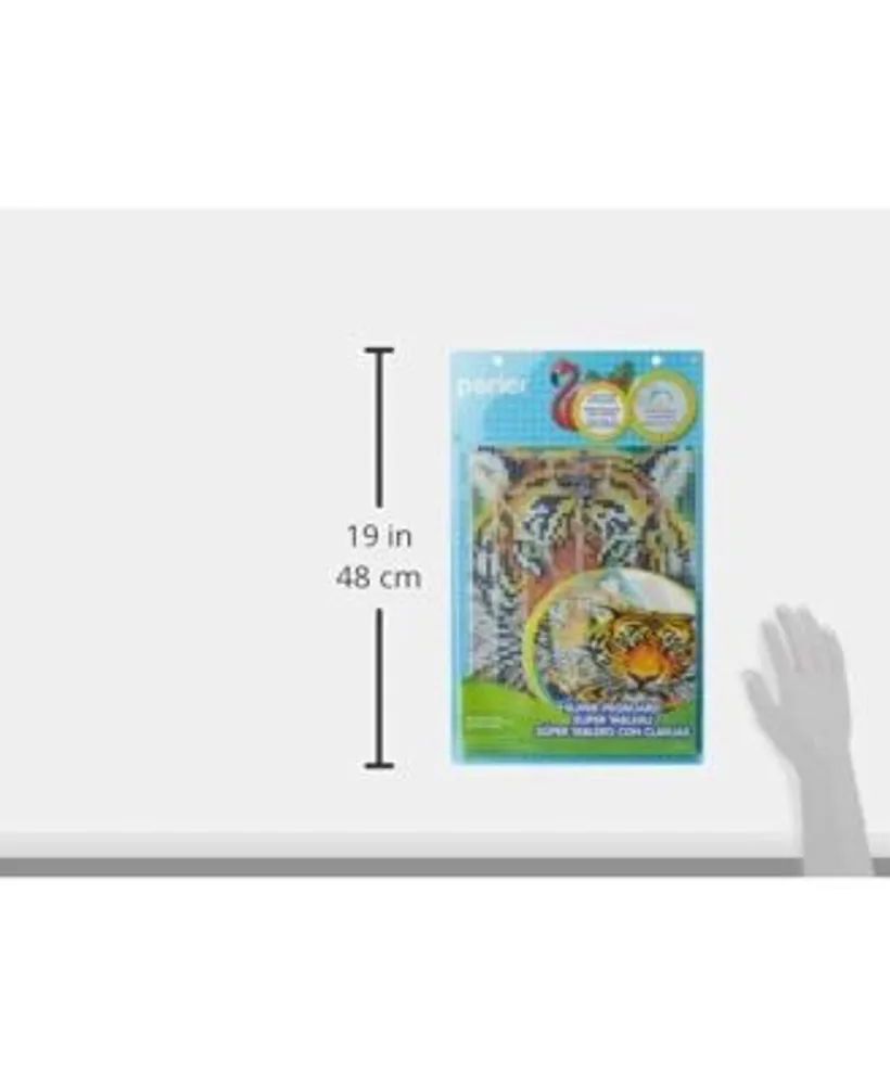 Simplicity Creative Corp Perler Super Pegboard 1/Pkg-Rectangle Clear ...