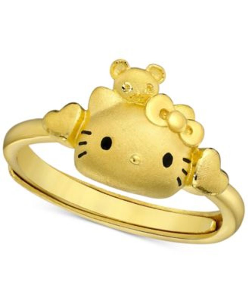 Hello Kitty Gold Ring