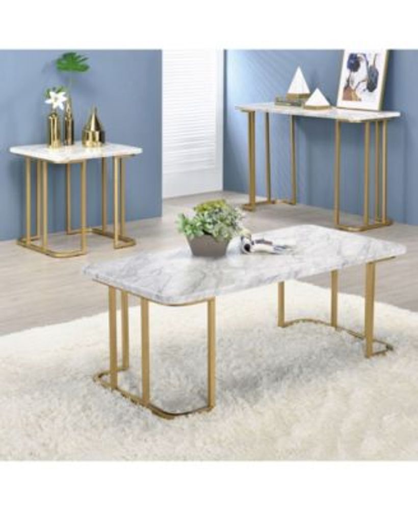 Furniture of America Soteriou 3-Piece Coffee Table Set | Mall of America®