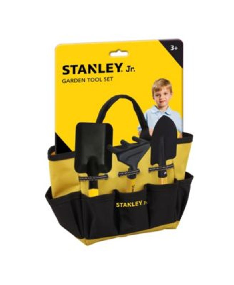 Red Tool Box Stanley Jr Garden Hand Tool Set with Bag For Kids, 4 ...