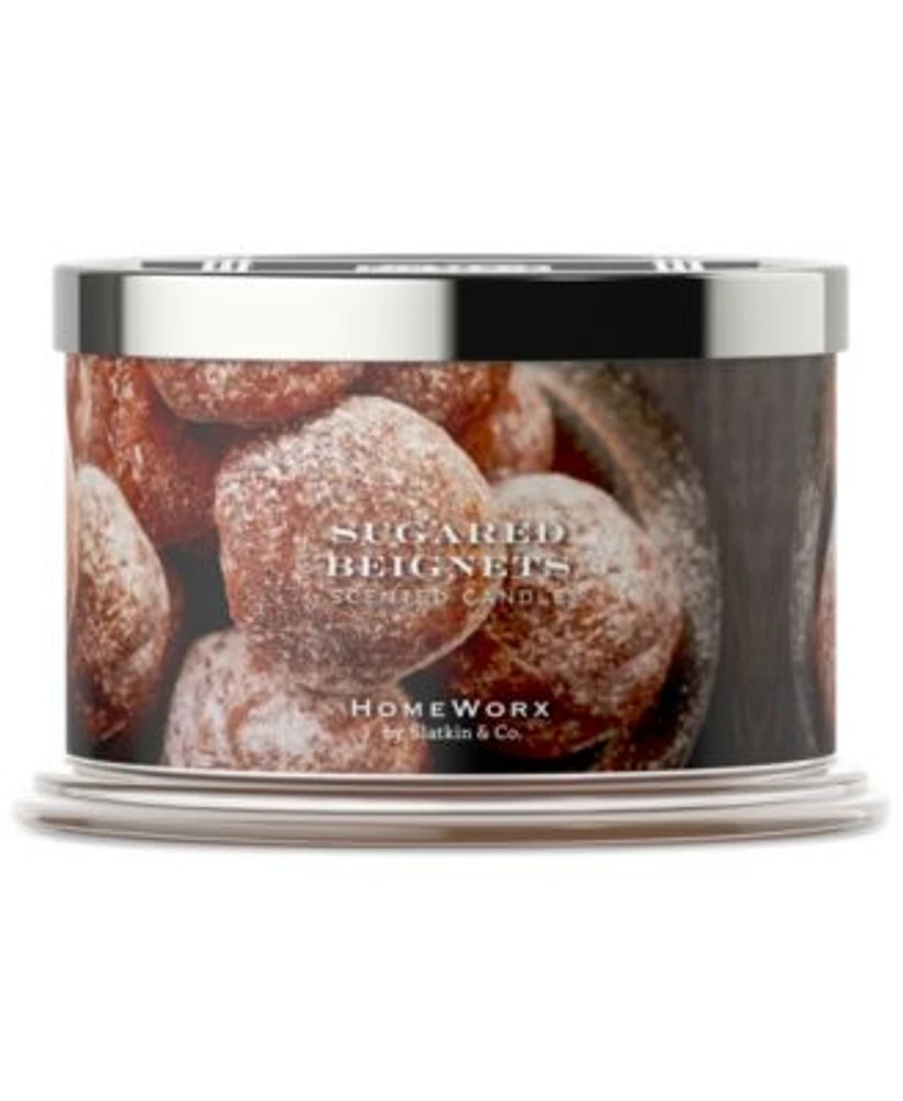 HomeWorx By Slatkin & Co. Sugared Beignets Scented Candle, 18 oz ...